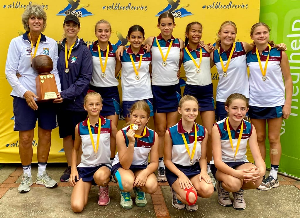 Laerskool Gene Louw netbal wen goud by Eden Super Series - AWSUM School ...