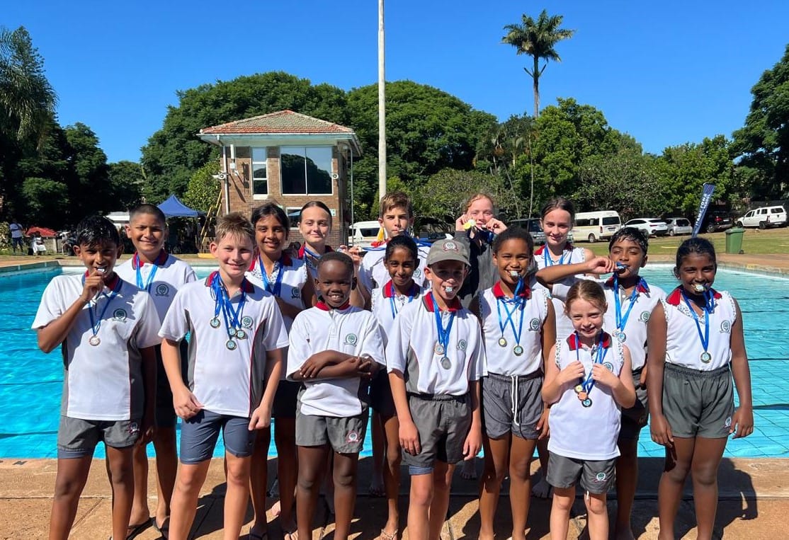 Glenashley Prep swimming squad participated in the Hamptons Primary ...