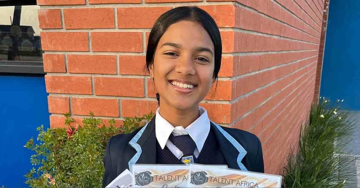 Westering High School learner shone at the Talent Africa Competition ...