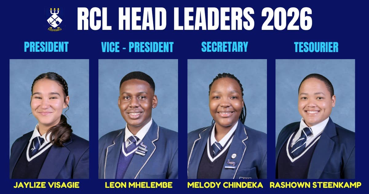 Hotazel College announce RCL for 2026 - AWSUM School News