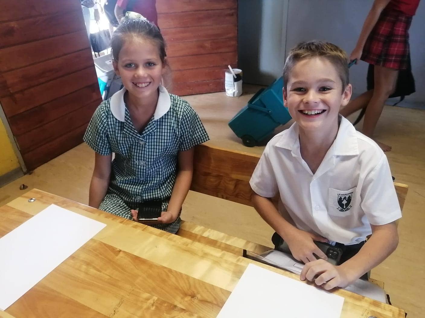 Laerskool Wierdapark leerders skitter tydens die Departementele ...