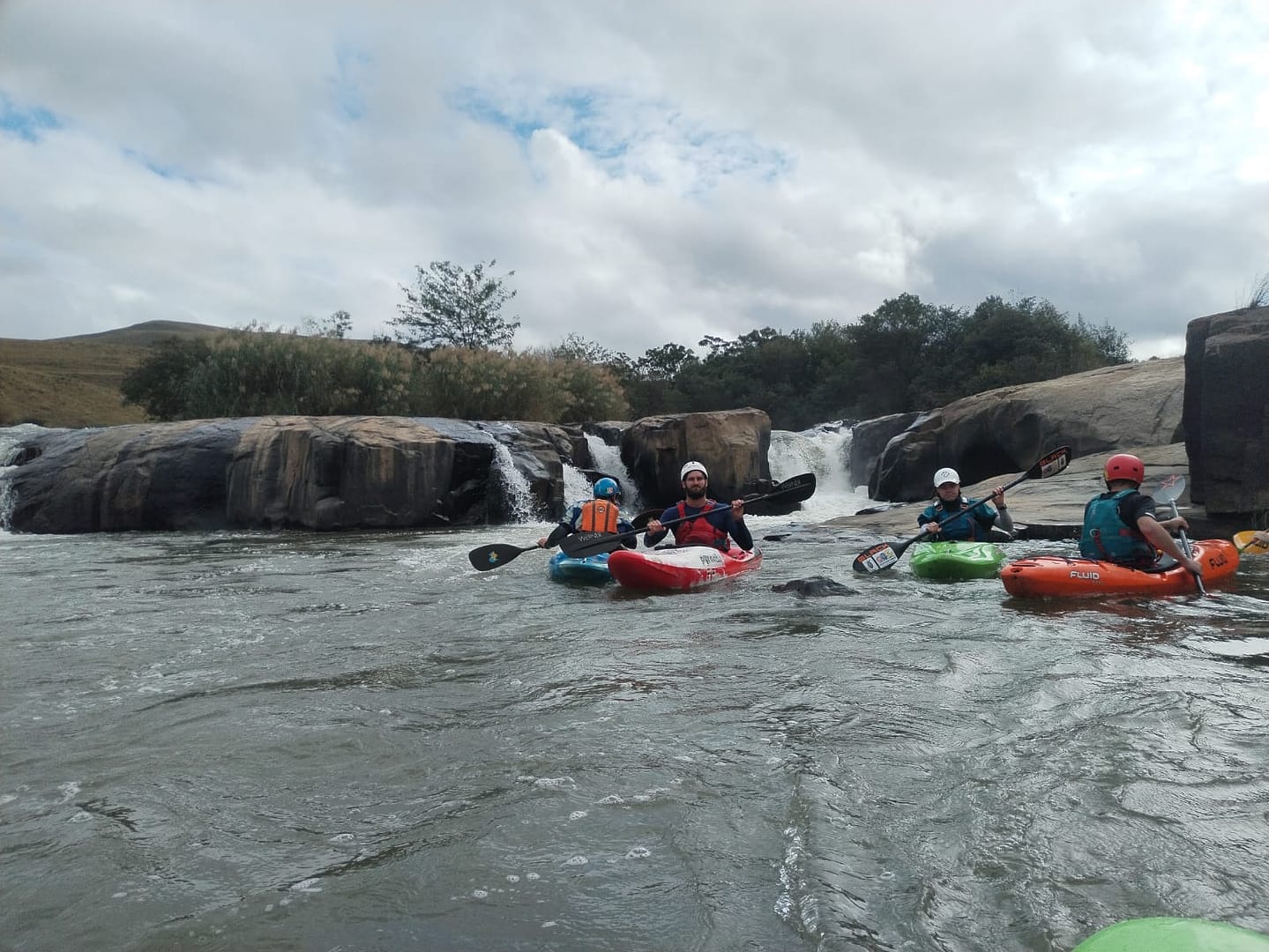Treverton College kayak cross event - AWSUM School News