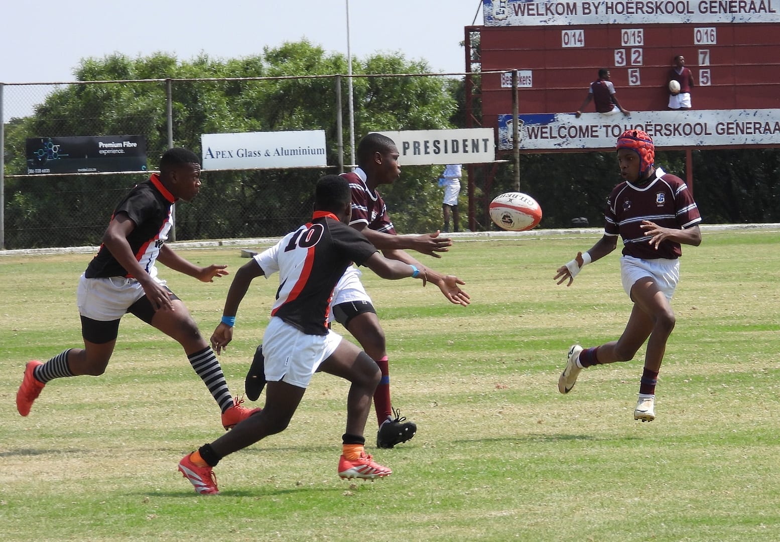 Rugby results between Hoërskool Generaal Hertzog and Witbank High ...