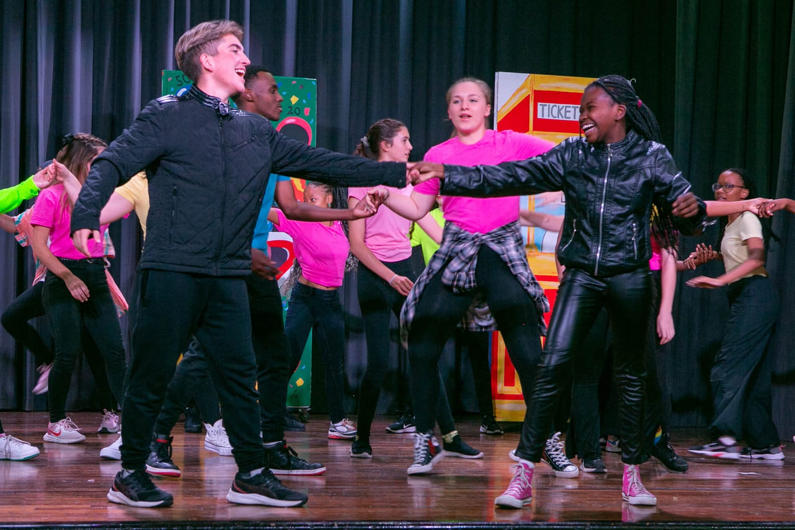 Rand Park High School on stage with Summer of Love - AWSUM School News