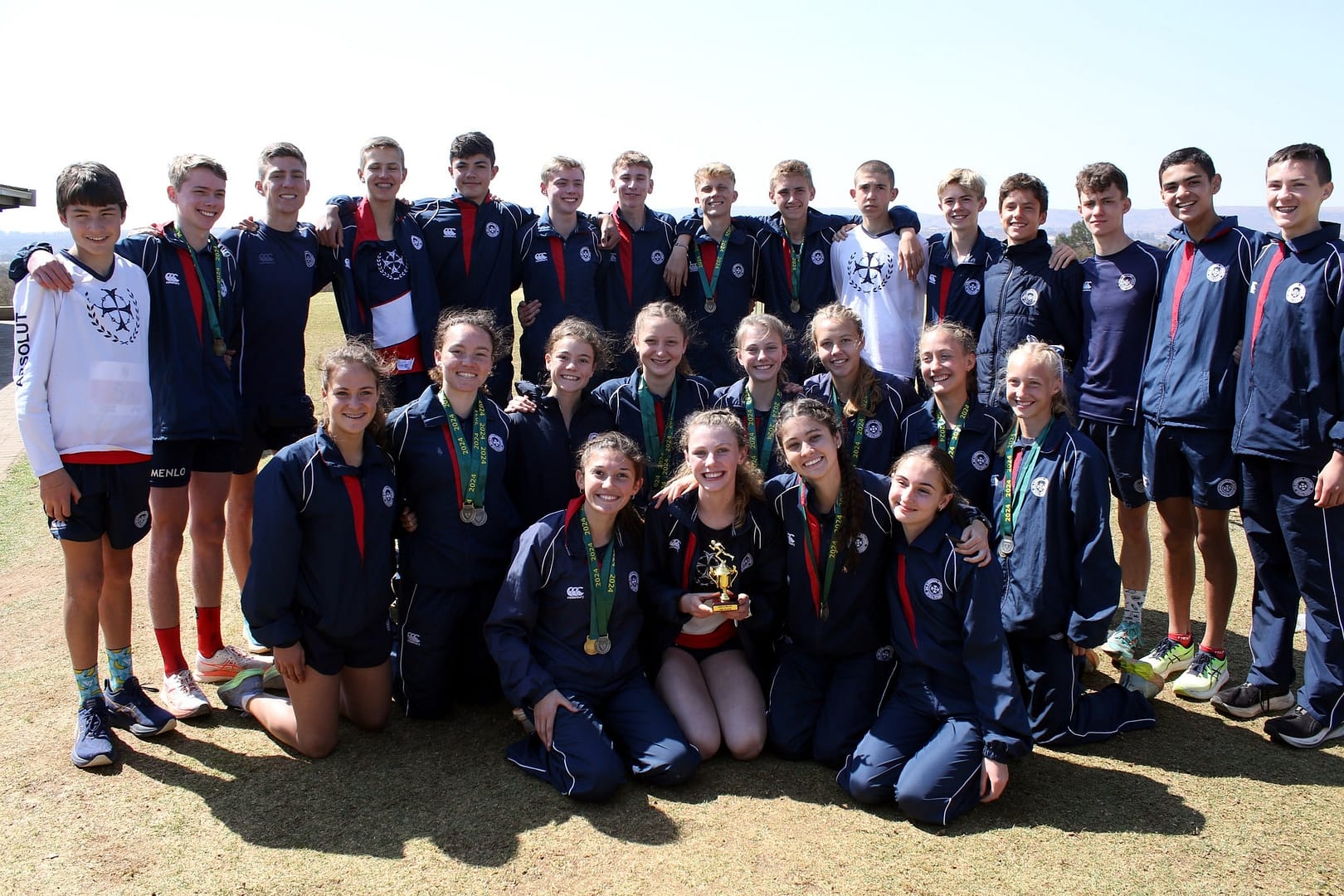 Die Hoërskool Menlopark-landloop was in aksie by die finaal van die ...