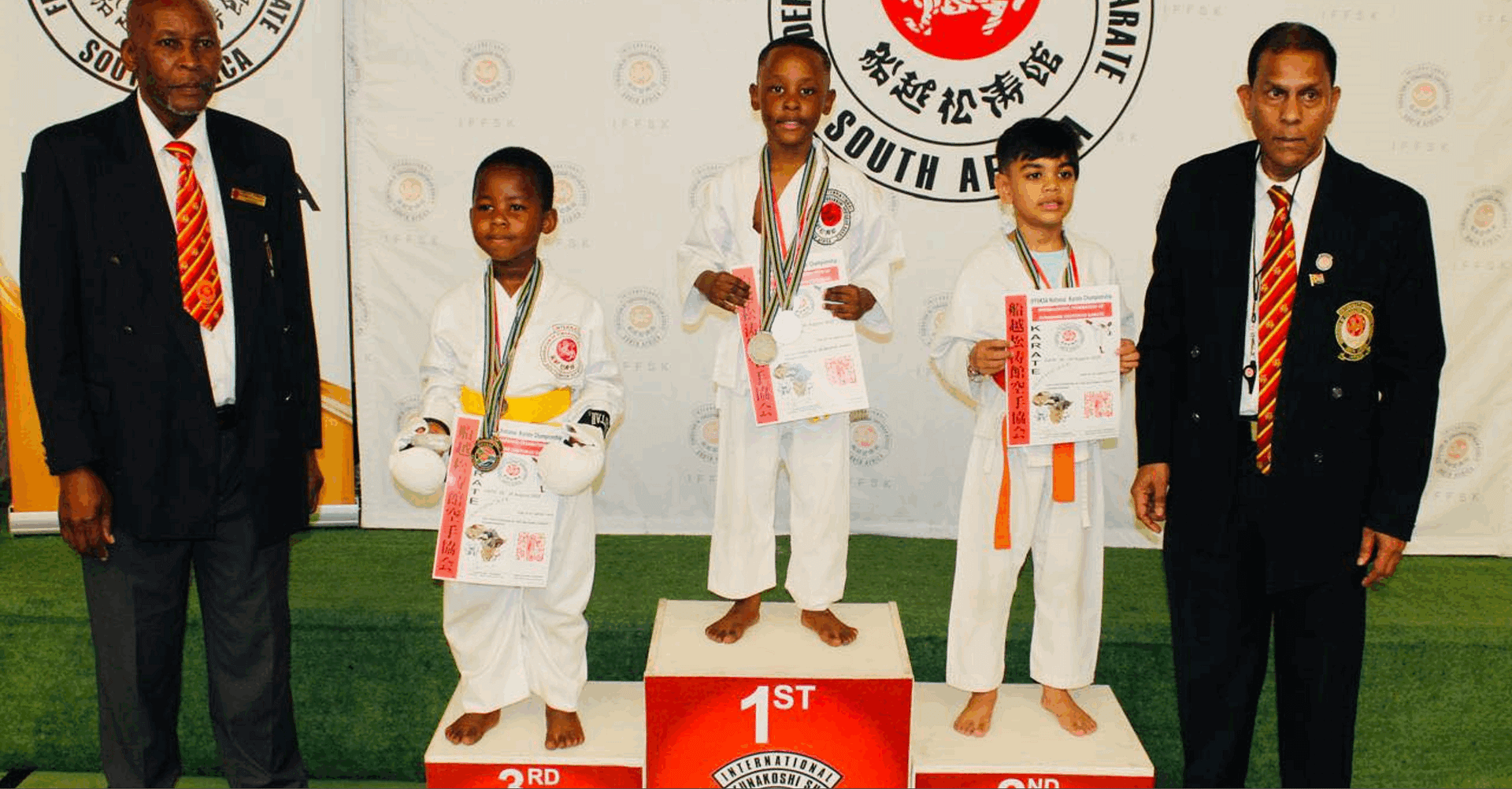 Staats Primary School karateka delivered an outstanding performance ...