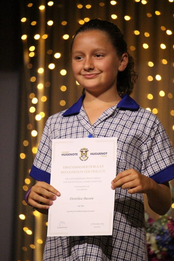 Hugenote Laerskool leerders se talent is van puik gehalte - AWSUM ...