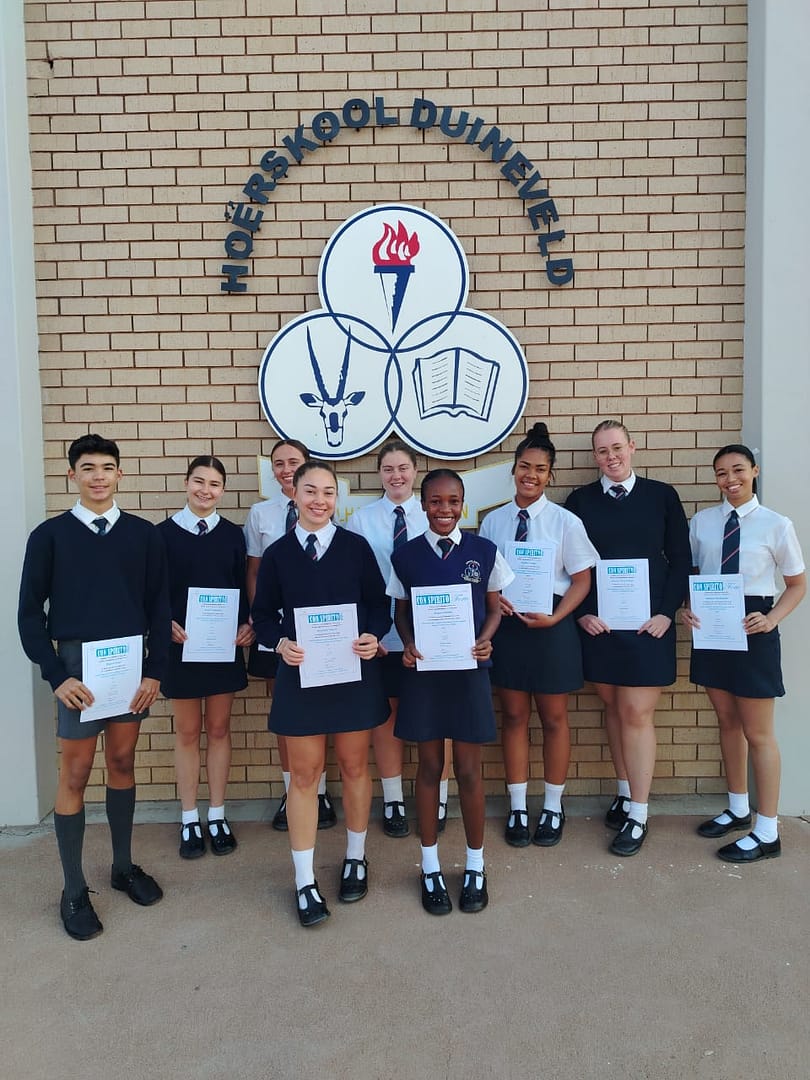 Hoërskool Duineveld redenaars sluit 2025 af met ’n skitterende ...
