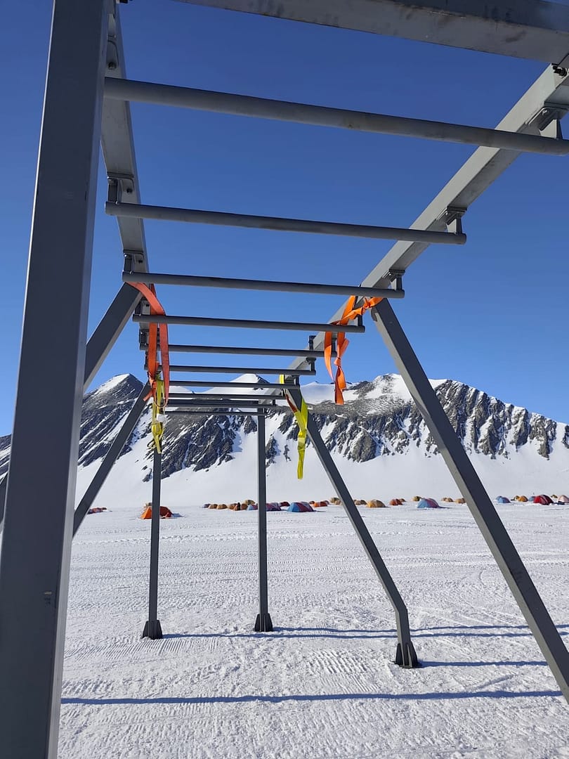 Treverton College staff member joins ops team for world first Obstacle ...
