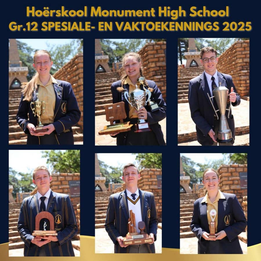 Hoërskool Monument Prysuitdeling 2025 - AWSUM School News