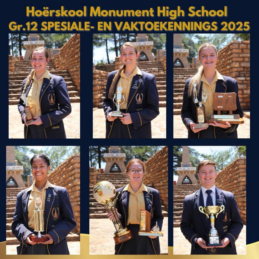 Hoërskool Monument Prysuitdeling 2025 - AWSUM School News