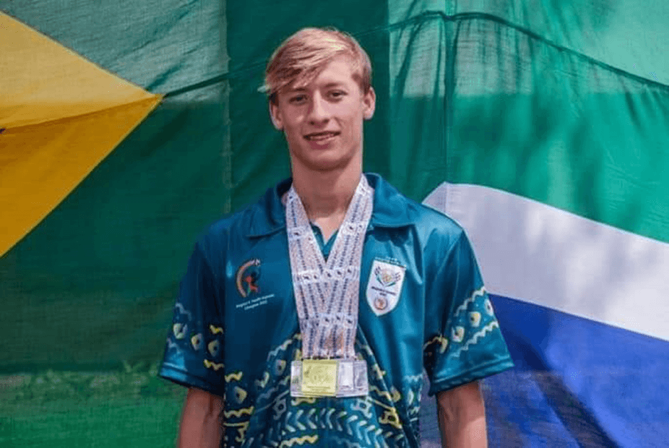 Stellenberg High School swimmer representing team SA at Lilongwe Region ...
