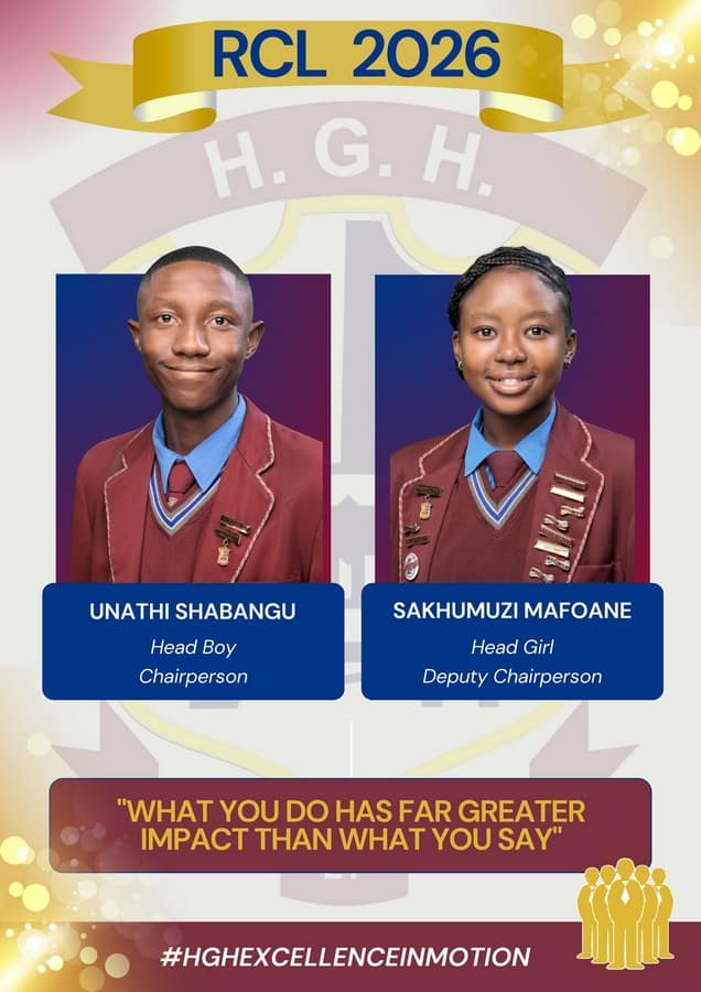 Hoërskool Generaal Hertzog announce their Newly Elected Head Leaders of ...