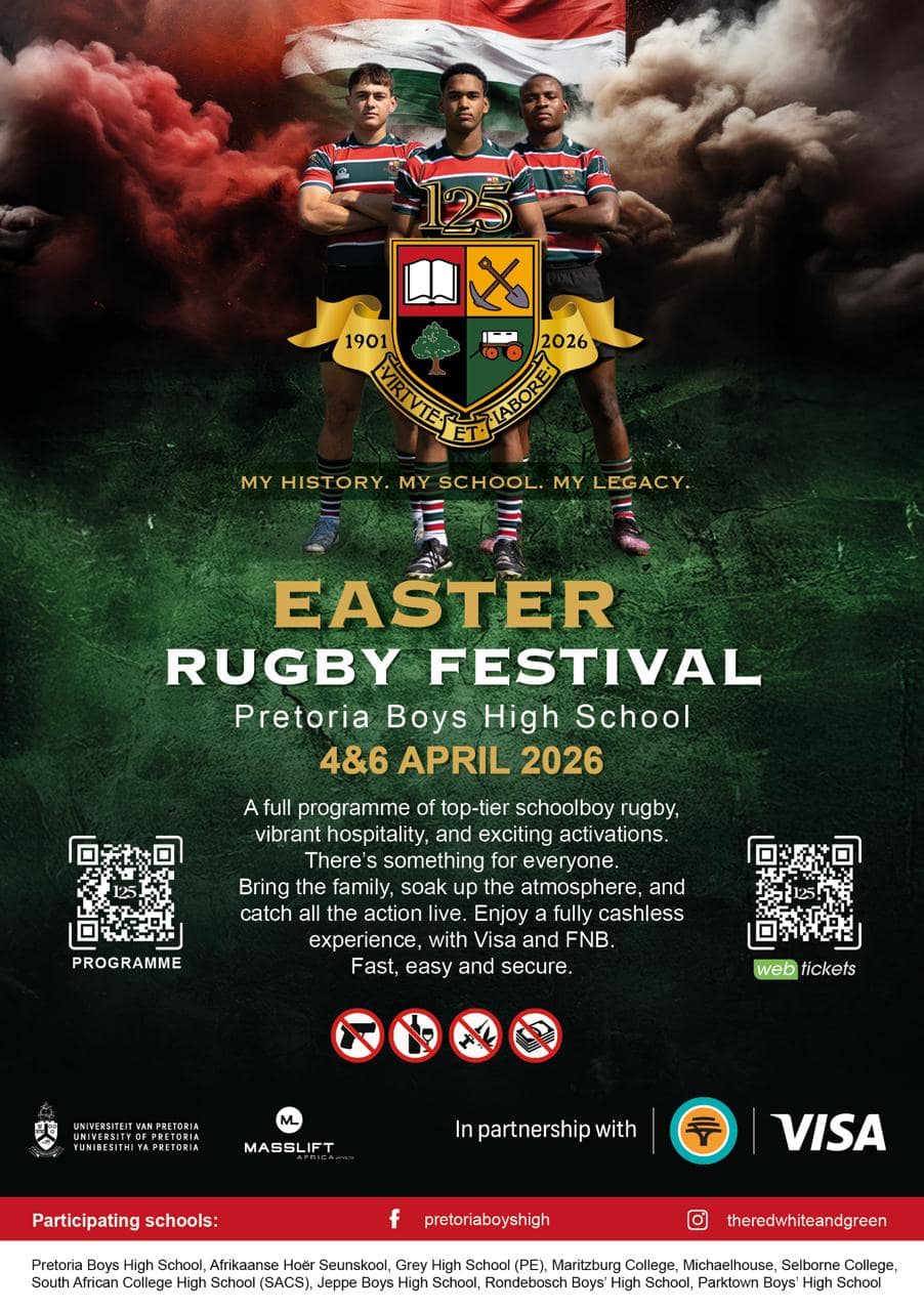 Pretoria Boys High School Celebrates 125 Years with the Easter Rugby ...